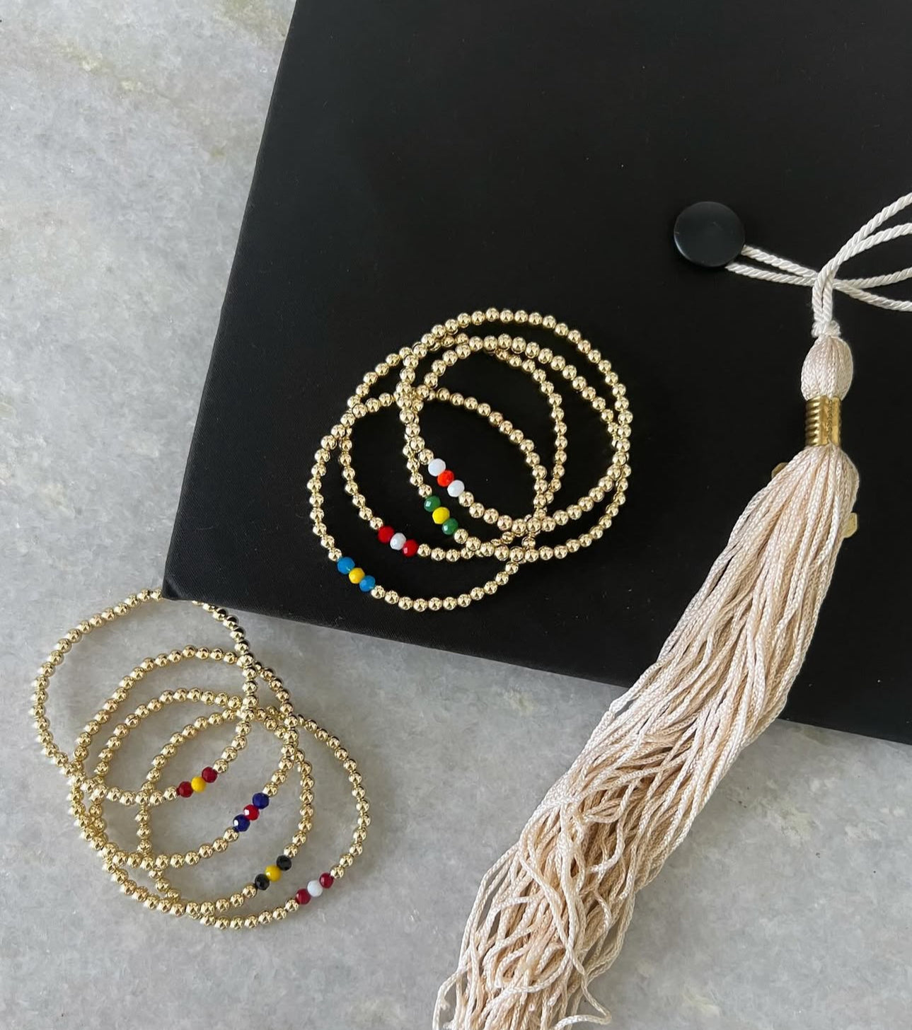 Graduation Bracelets – Glitter for Breakfast.
